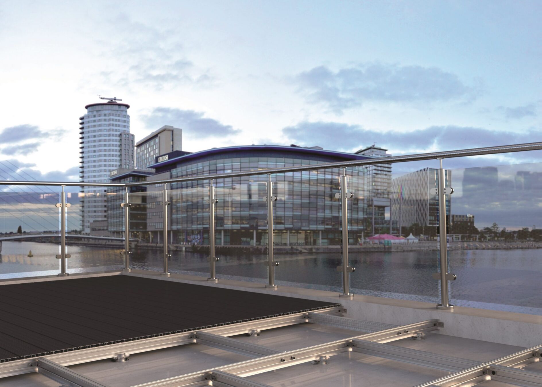 Introducing Synergised™ – fully fire-rated aluminium decking system ...